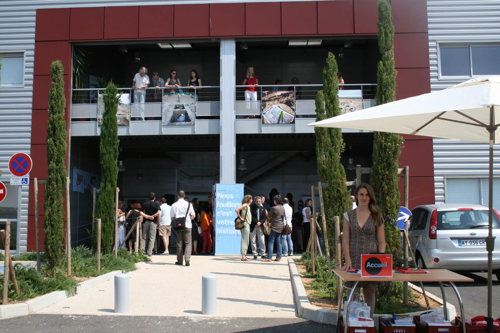 Actualité | Inauguration d'un nouveau centre de recherches ar... | Inrap Actualité | Inauguration d'un nouveau centre de recherches ar... | Inrap